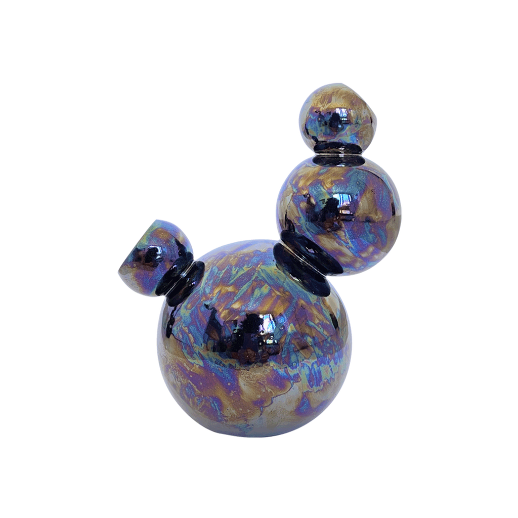 Ceramic Bubbler - Perla Negra – Astrid Alchemy